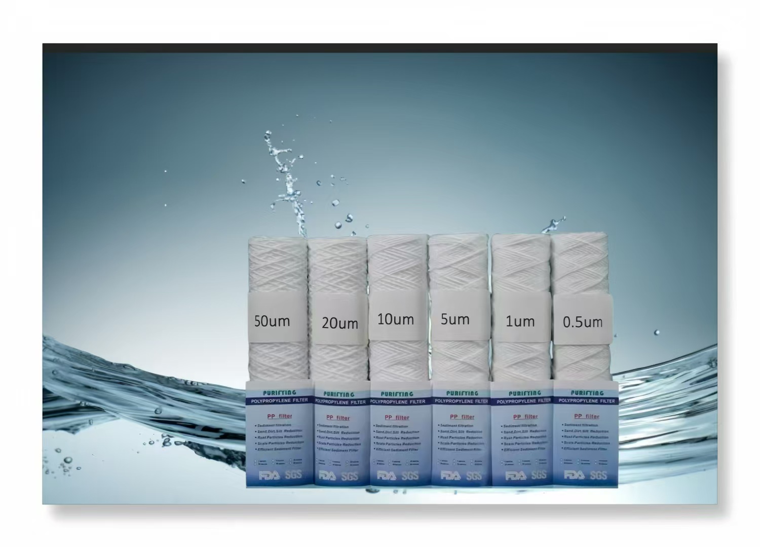 PP Yarn Filter Cartridge - Dong Guan Sanbea Filter Equipment CO.,Ltd